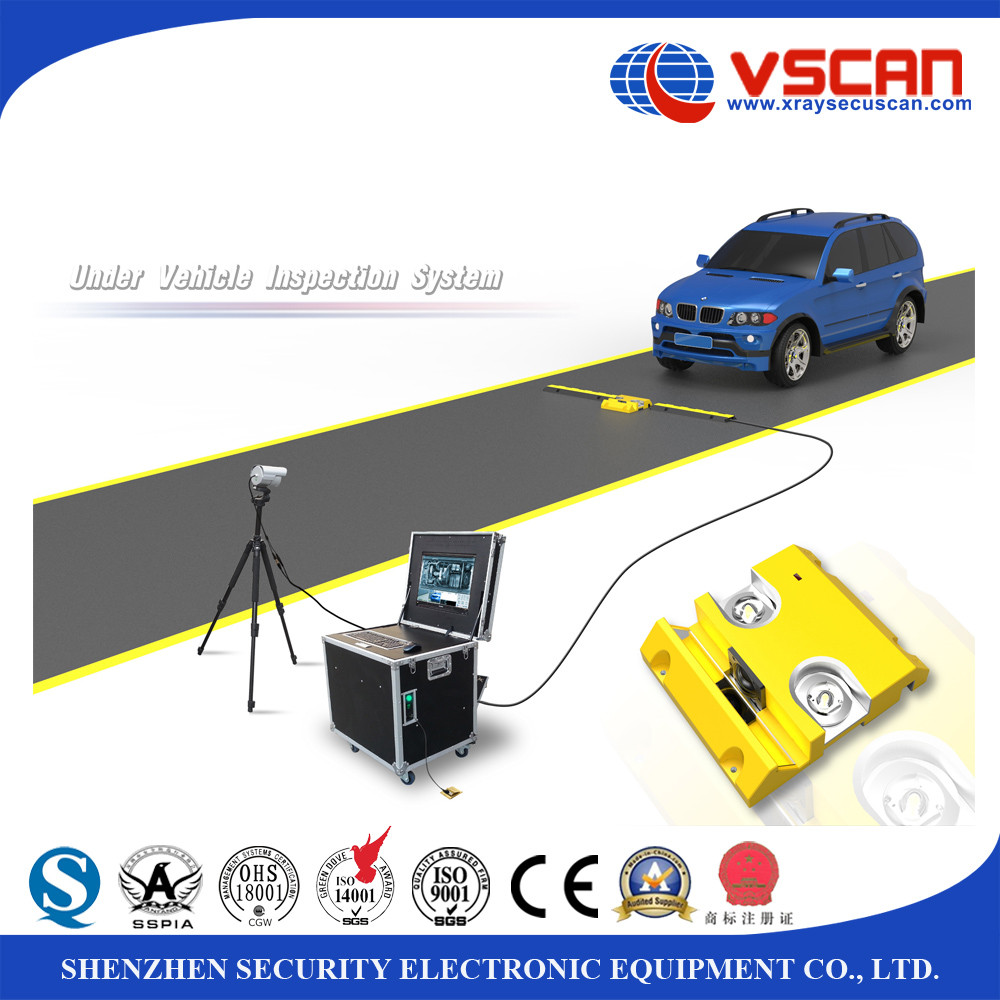 IP68 Explosive Scanner Under Vehicle Scanning System With 22 Inch Lcd ...